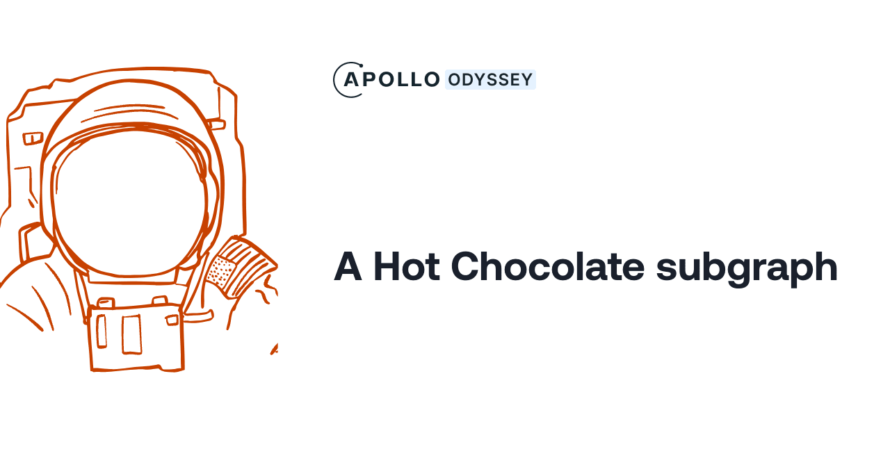 A Hot Chocolate subgraph - GraphQL Tutorials